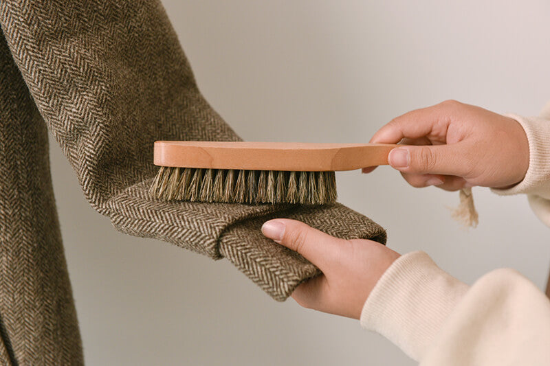 Benefits of Natural Bristle Clothes Brush and How to Use It ...