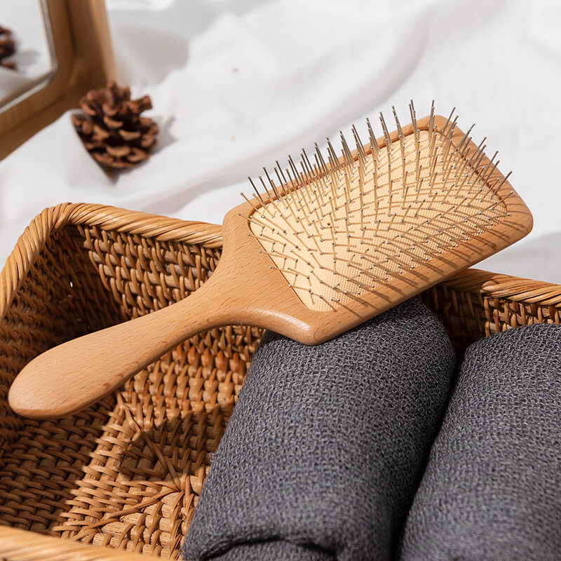 Wooden Hair Brush, Wooden Comb, Massage Hair Brush, Hair Brushes ...