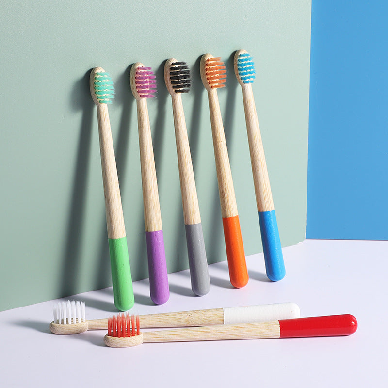 Mini Size Bamboo Toothbrush/ Soft Bristle Eco Friendly Toothbrush ...