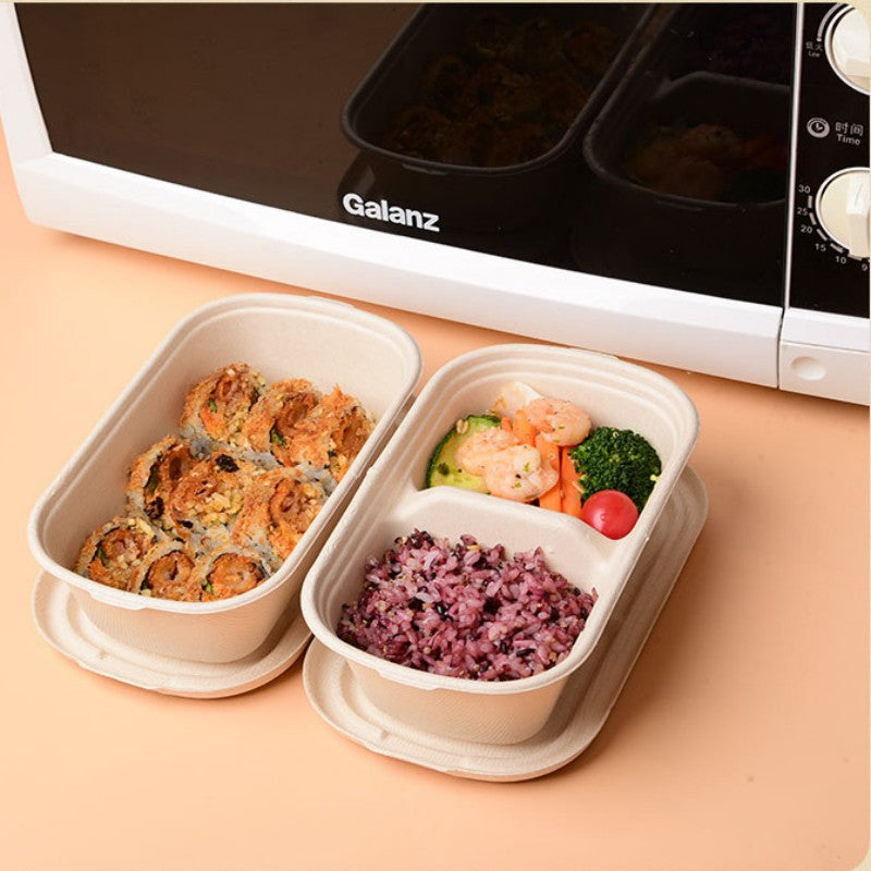 Disposable Compartment Food Containers with Lids for Takeout Food ...