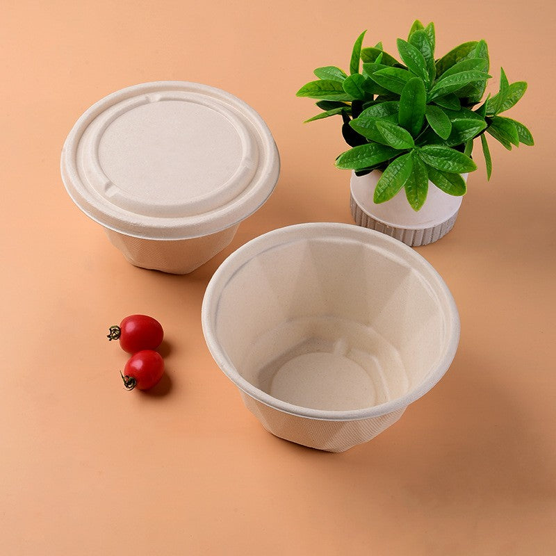 Disposable Soup Bowl with Lid for Takeout Food – GreenLivingLife
